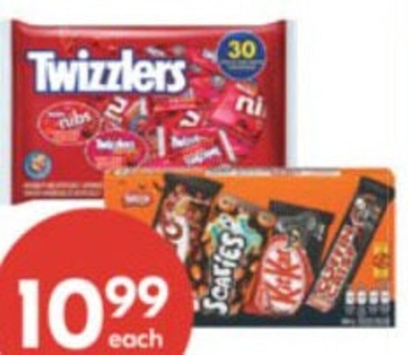 Shoppers Drug Mart: Sunkist Fruit Snacks, Twizzlers Snack Size Candy or ...